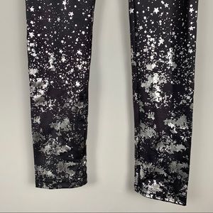 Justice | Bottoms | Justice Collection X Foil Star Metallic Leggings ...